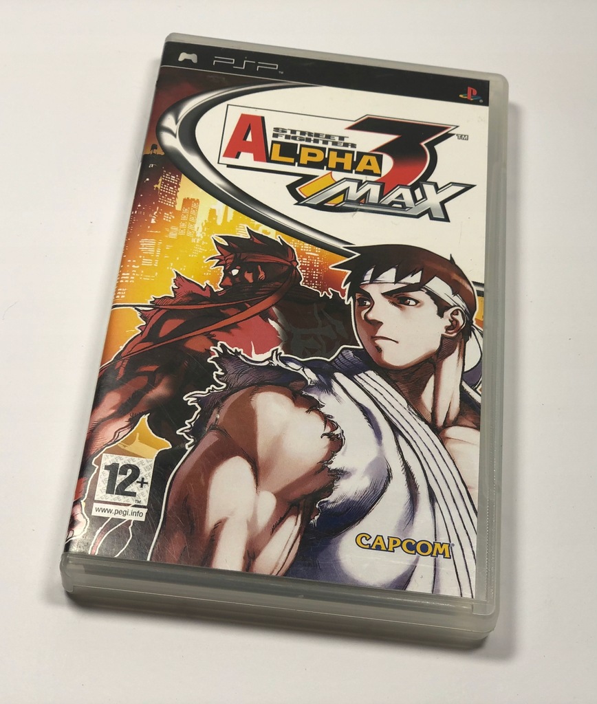 Street Fighter Alpha Max 3 Playstation PSP - 11118652274 - oficjalne ...