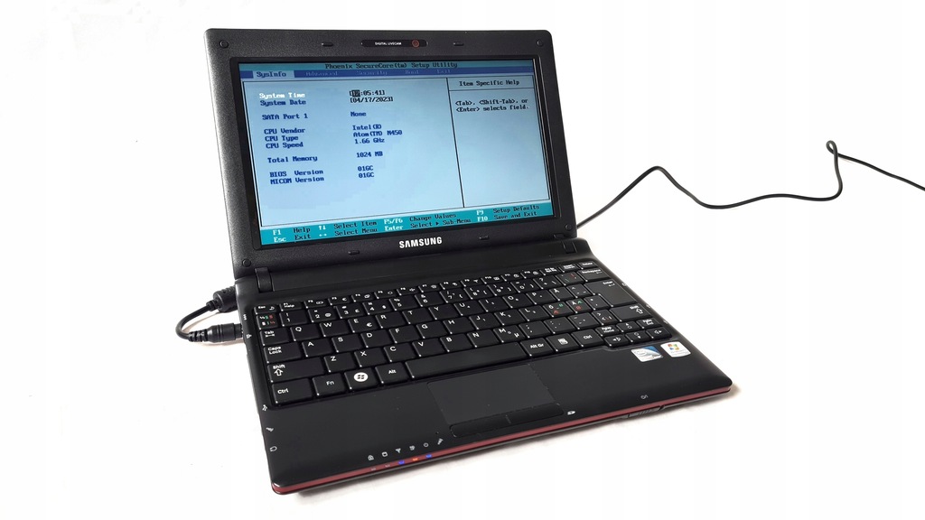 MINI LAPTOP SAMSUNG N145 PLUS 10" Intel Atom - 13575942995 - oficjalne ...