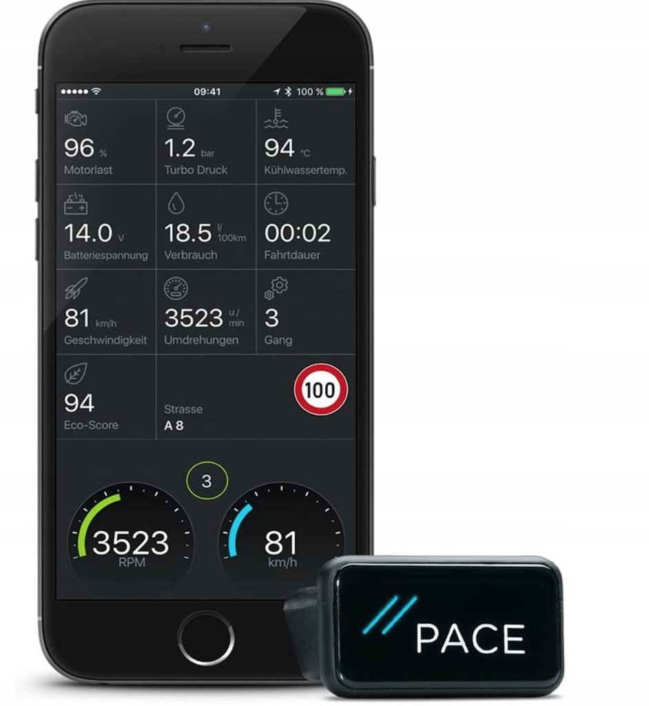 Interfejs diagnostyczny PACE Link SmartCar OBD II - 10176265269 ...