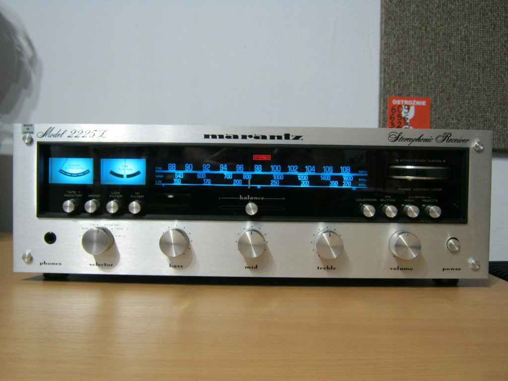 MARANTZ MODEL 2225 L 100% ORYGINALNY SUPER STAN ! - 16128651620 - oficjalne archiwum Allegro