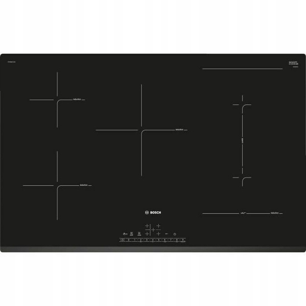 Płyta Indukcyjna BOSCH PVW831FC5E 80 cm 7400 W - 13183325069 ...