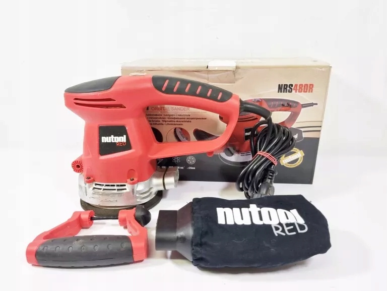 SZLIFIERKA OSCYLACYJNA NUTOOL RED NRS480R @GW - 12158523836 - oficjalne ...