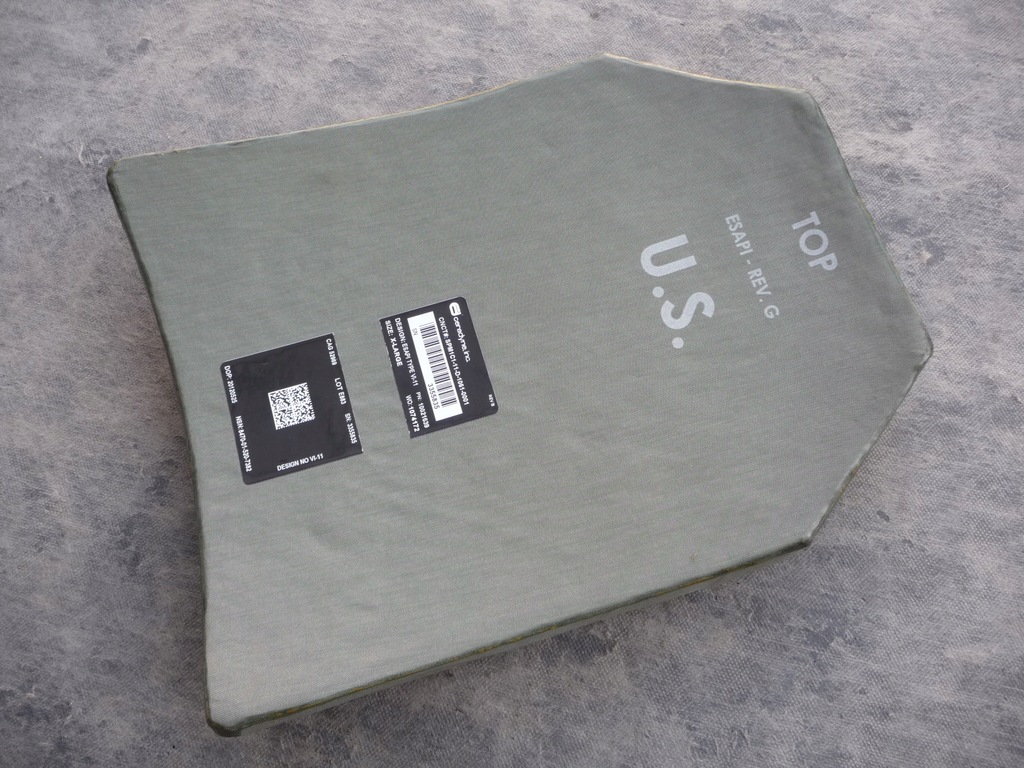 PŁYTA WKŁAD SAPI ESAPI BALISTYCZNA STRIKE FACE x2 - 13360487379 - oficjalne archiwum Allegro