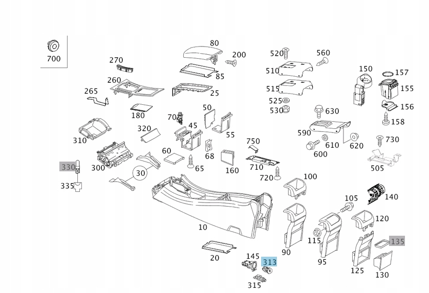 Wtyczka / gniazdo zapalniczki Mercedes-Benz - 12041858048 - oficjalne ...