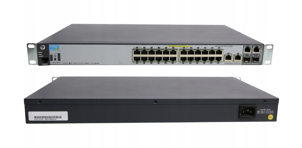 SWITCH HP PROCURVE 2520-24-PoE J9138A - 12622643331 - oficjalne ...