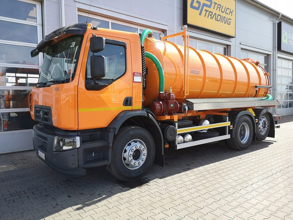 Renault asenizacyjny asenizacja beczka cysterna - 13105871579 - oficjalne archiwum Allegro