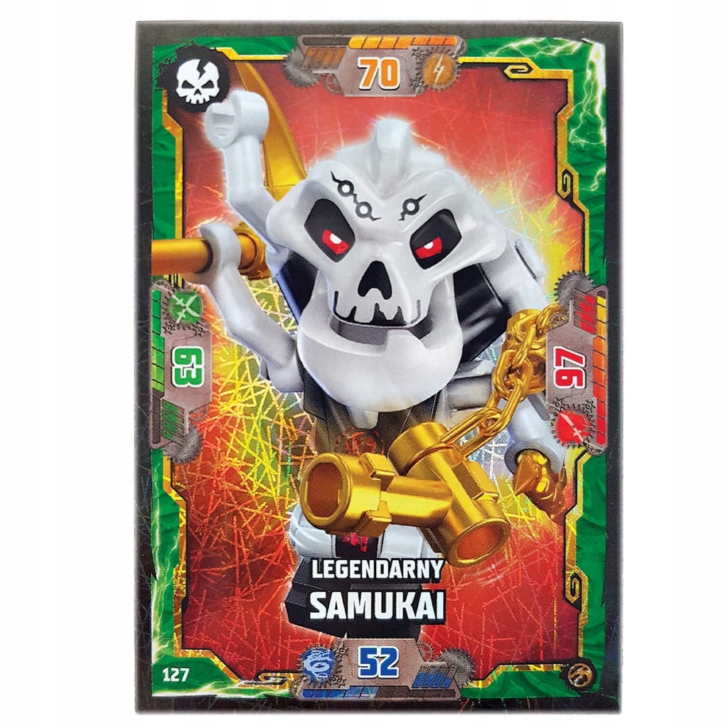 Karta LEGO Ninjago S7 127 Legendarny Samukai - 13633070806 - oficjalne ...