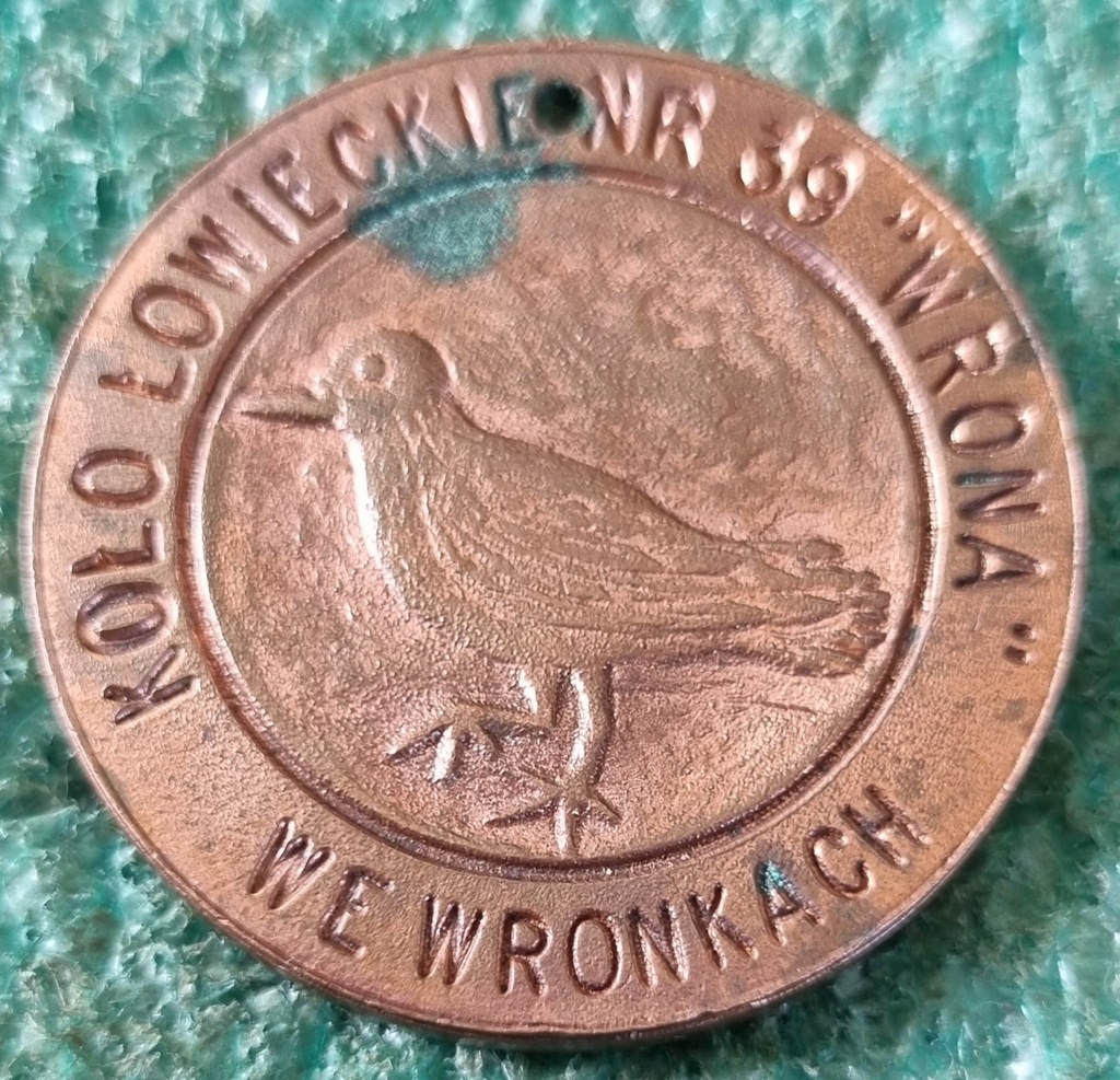 KOŁO ŁOWIECKIE 39 WRONA WE WRONKACH KRÓL POLOWANIA - 14346779561 ...