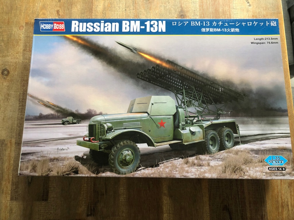 BM-13N Katiusza Hobby Boss 1/35 - 14640185007 - oficjalne archiwum Allegro