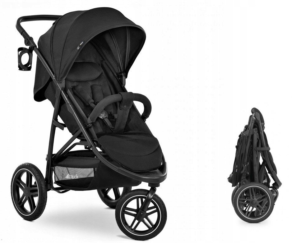 Wózek spacerowy Hauck Rapid 3R czarny do 22kg - 13457680080 - oficjalne ...