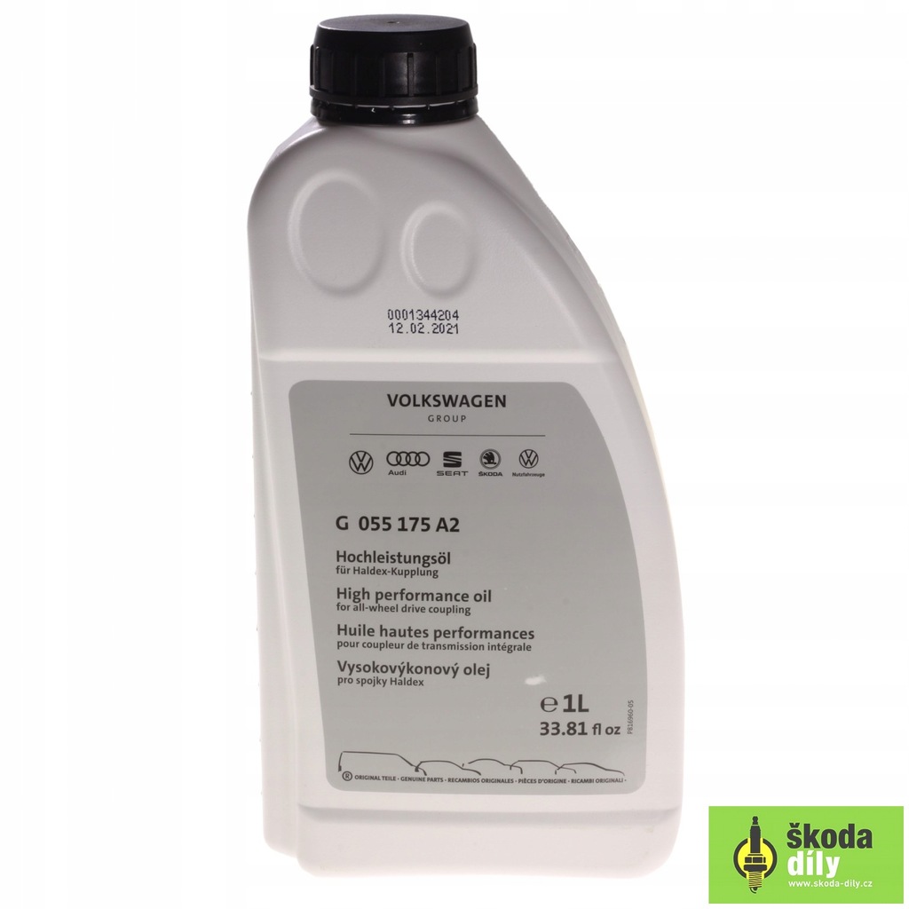 Olej Haldex G055175a2 Vw Skoda Audi - 13196121447 - oficjalne archiwum ...
