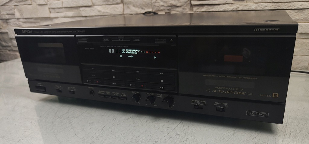 Denon DRW-850 Flagowy model magnetofonu - 12590550563 - oficjalne ...