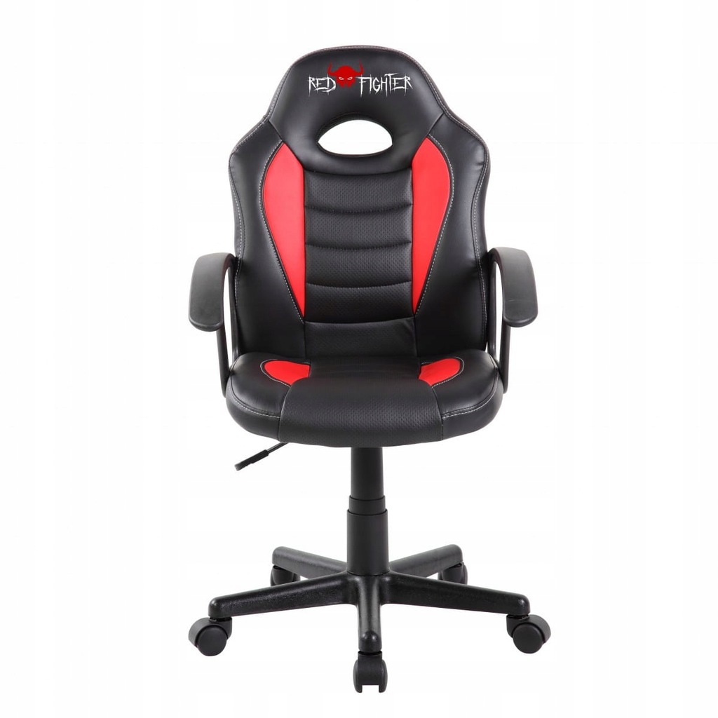 Gamingowy dla dzieci fotel Red Fighter C5, czarno- - 9281083383 ...