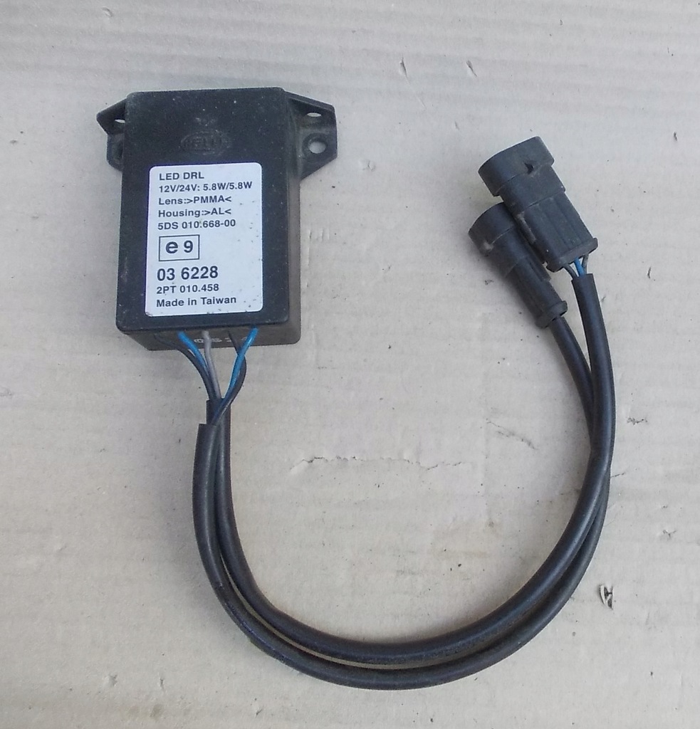Sterownik moduł LED DRL Hella 5DS010.668-00 - 12840279075 - oficjalne archiwum Allegro