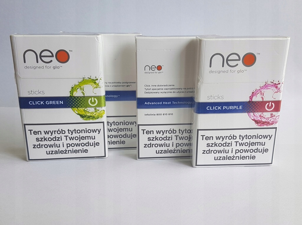 NEO Sticks - Click Green Wkłady GLO x 10 - 9603579004 - oficjalne ...