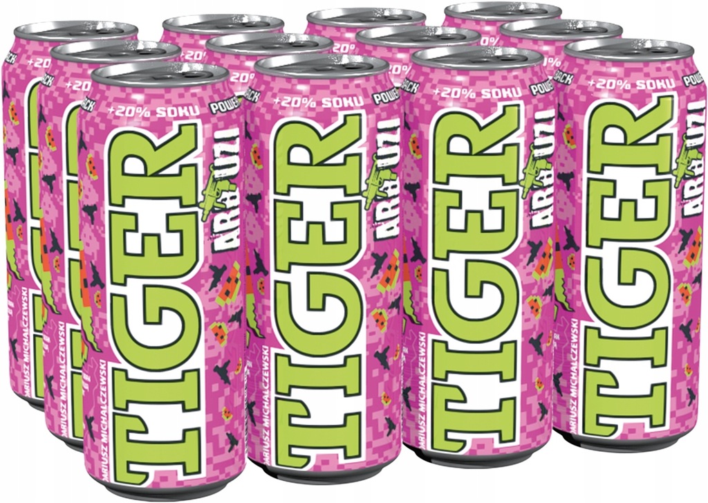 Tiger Napój energetyczny ARBUZI arbuz 12 x 500ml - 11651065209 ...