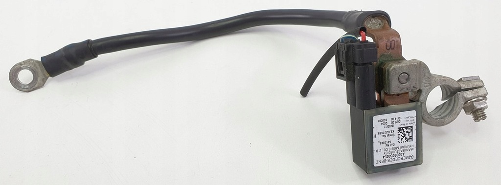 KLEMA MINUSOWA PRZEWÓD MERCEDES W204 A0009050054 - 9531894985 ...