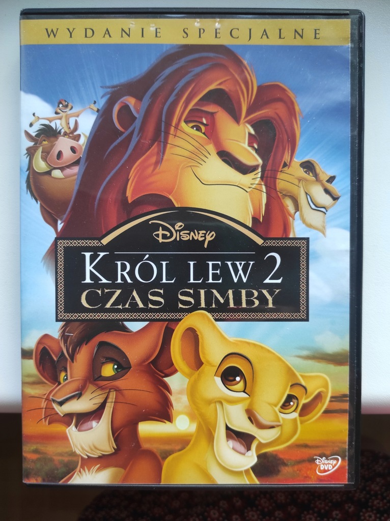 Disney Król lew 2 Czas Simby bajka DVD - 14188877315 - oficjalne ...