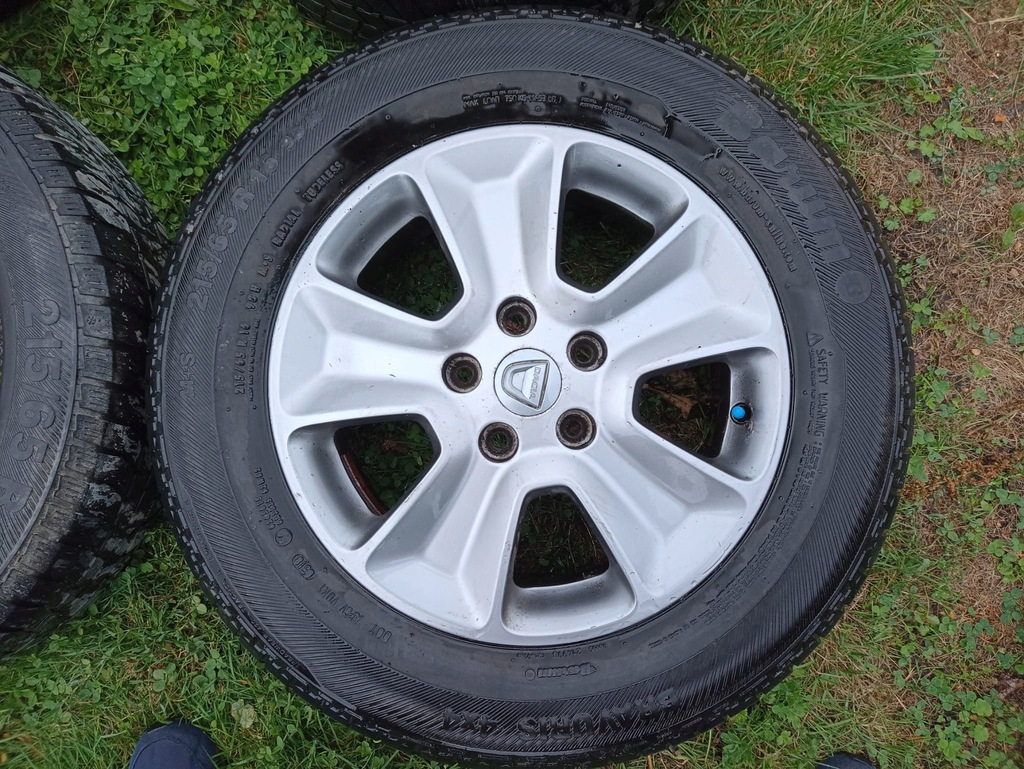 FELGI KOŁA Z OPONAMI DACIA DUSTER LIFT 2010-2018 - 12668877979 ...
