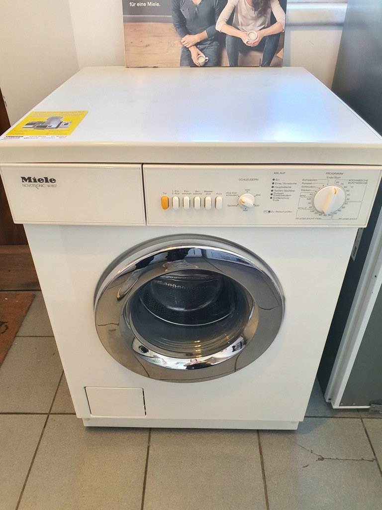 Pralka Miele Novotronic W807 - 9068312510 - oficjalne archiwum Allegro