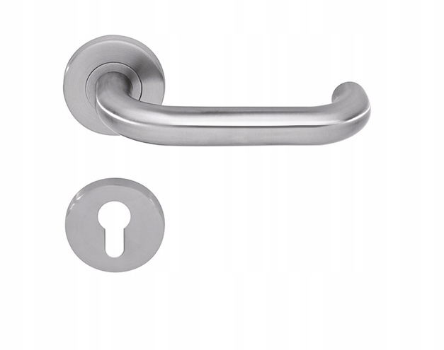 KLAMKA do drzwi DORMA PURE 8100 + ROZETY STAL - 13090172427 - oficjalne ...