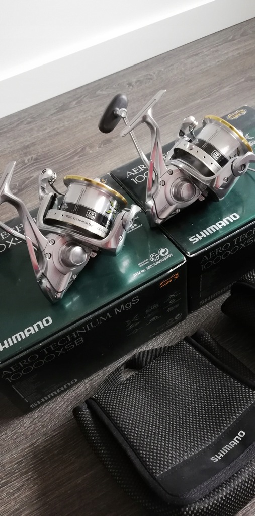 Shimano aero technium 10000 mgs 2 szt. - 8119874597 - oficjalne archiwum Allegro