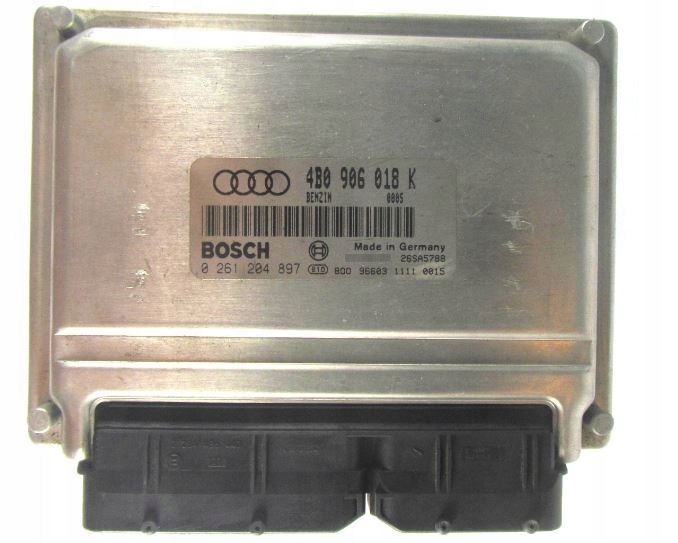 KOMPUTER sterownik AUDI A4 B5 1.8T 4B0 906 018 K 0261204897 GWARANCJA ...