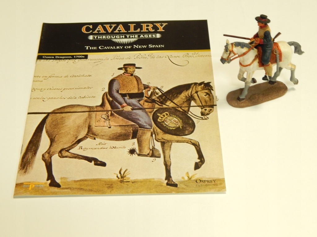 DEL PRADO CUERA DRAGOON CAVALRY NEW SPAIN 18TH 56 - 12360656718 ...