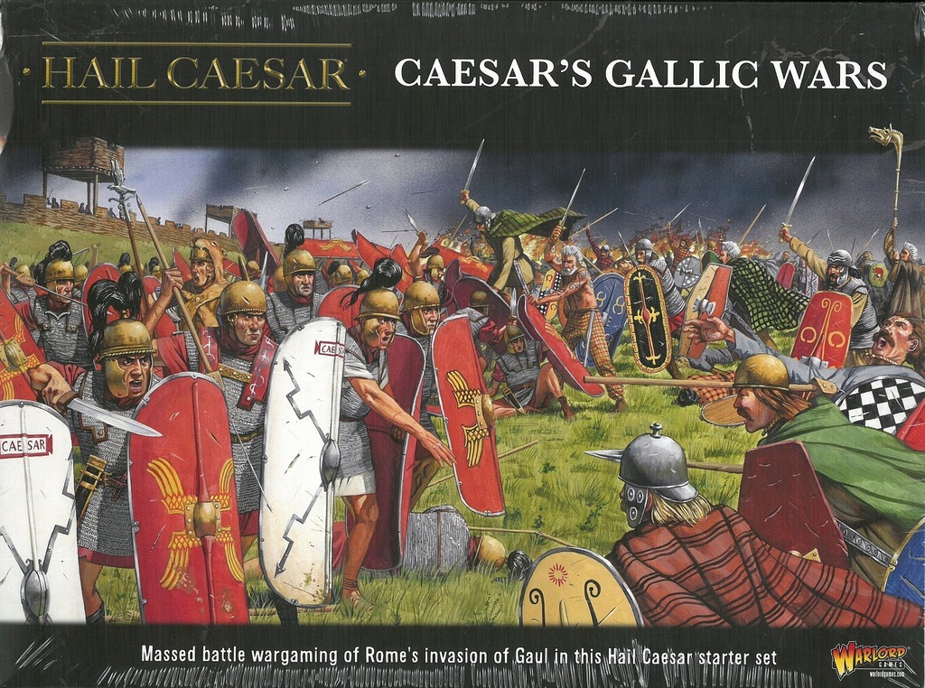 Hail Caesar Caesar's Gallic Wars Starter Set - 13243200359 - oficjalne archiwum Allegro