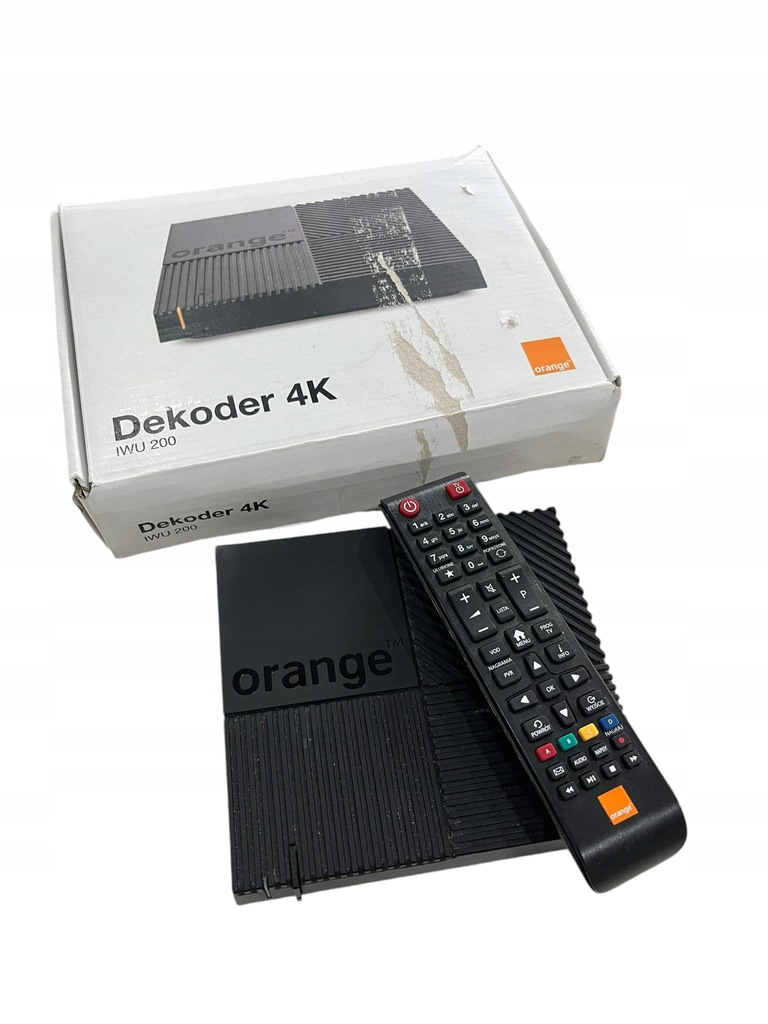 DEKODER 4K SAGEMCOM ORANGE IWU 200 CZYTAJ OPIS! - 16672340354 ...