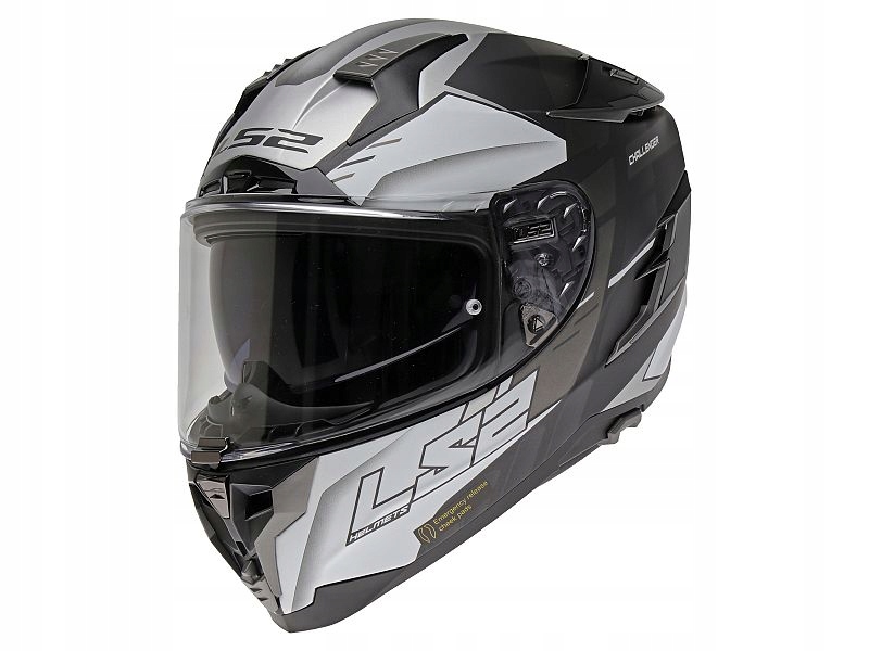 Kask LS2 FF327 Challenger Alert titanium r. XXL - 11799145229 ...