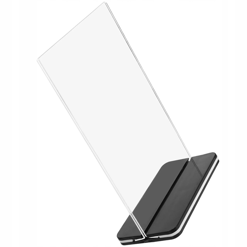 Acrylic Sign Holder Desktop Display Stand - 13612259203 - oficjalne ...