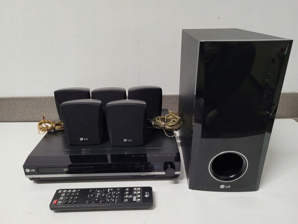 KINO DOMOWE 5.1 LG HT353SD-D0 GŁOŚNIKI PILOT - 11841667389 - oficjalne archiwum Allegro