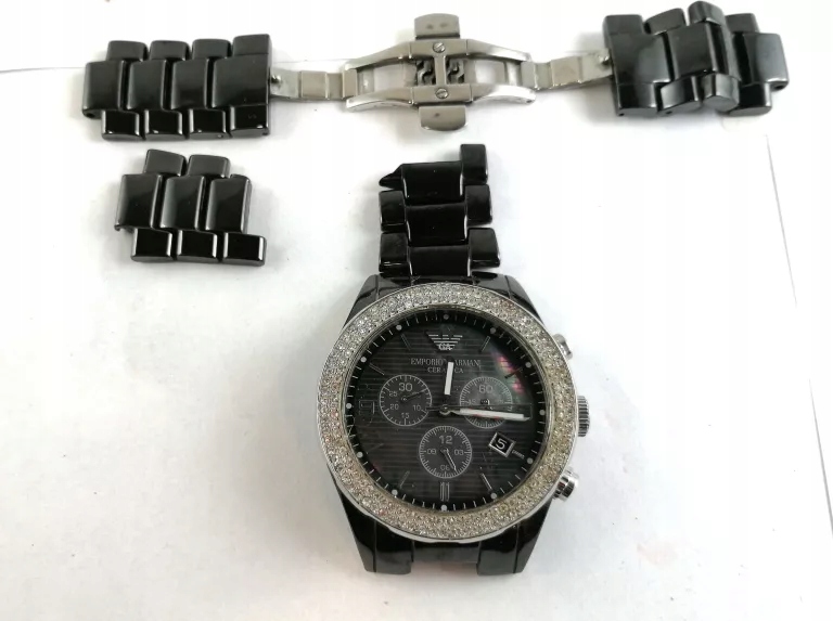 ZEGAREK EMPORIO ARMANI AR1455 USZK. BRANSOLETA - 12746645541 ...