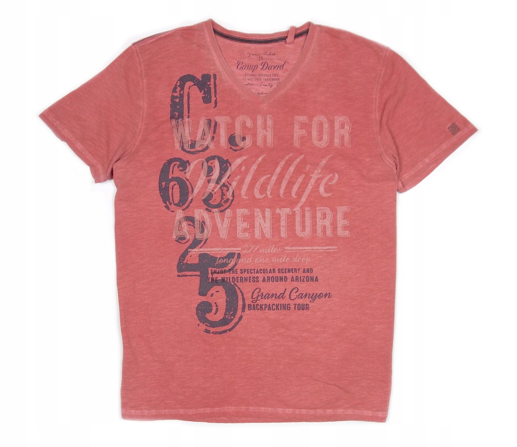CAMP DAVID T-shirt Koszulka Bluzka Logo XXL /K34 - 13609838111 ...