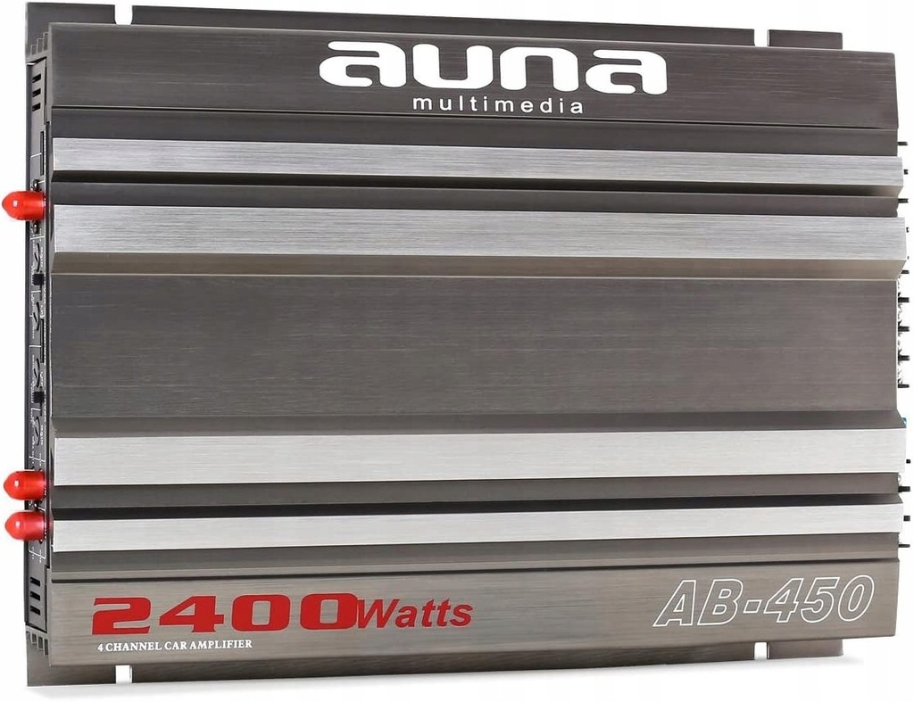 Wzmacniacz samochodowy 4-kanałowy Auna AB-450 - 13231812742 - oficjalne archiwum Allegro