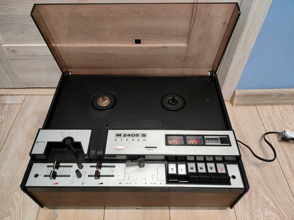 Magnetofon Szpulowy UNITRA ZRK M2405 S - 13375330006 - oficjalne archiwum Allegro