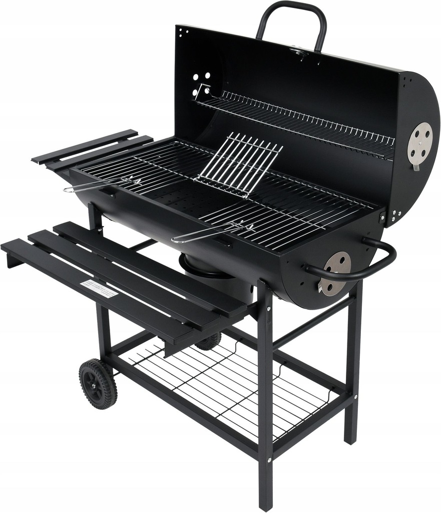 GRILL GRIL WĘGLOWY POKRYWA POPIELNIK OGRODOWY DUŻY - 11953135333 ...