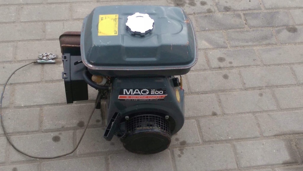 Silnik MAG Kubot GS200 Do Agregatu Zagęszczarki - 7671877145 ...