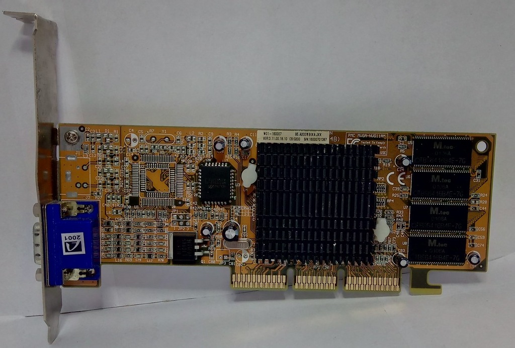 Prolink MVGA-NVG11AM GeForce2 MX200 - 13534727137 - oficjalne archiwum ...