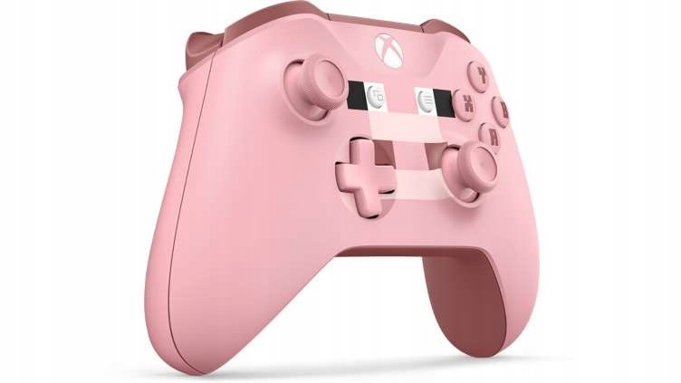 Microsoft Xbox One S PAD Minecraft Pig różowy - 7683259065 - oficjalne ...