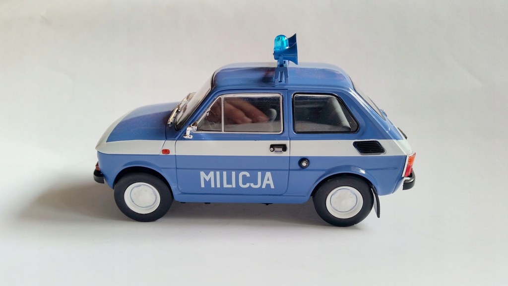 Fiat 126p milicja Samochody PRL Hachette - 13676095450 - oficjalne ...