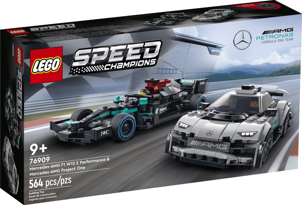 LEGO Speed Champions 76909 Mercedes-AMG F1 W12 E i Mercedes-AMG ONE ...