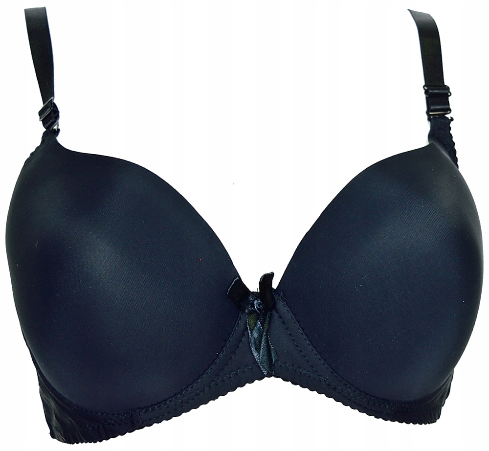 Biustonosz Stanik Czarny GŁADKI 85C wzór 5014 - 12220574882 - oficjalne ...