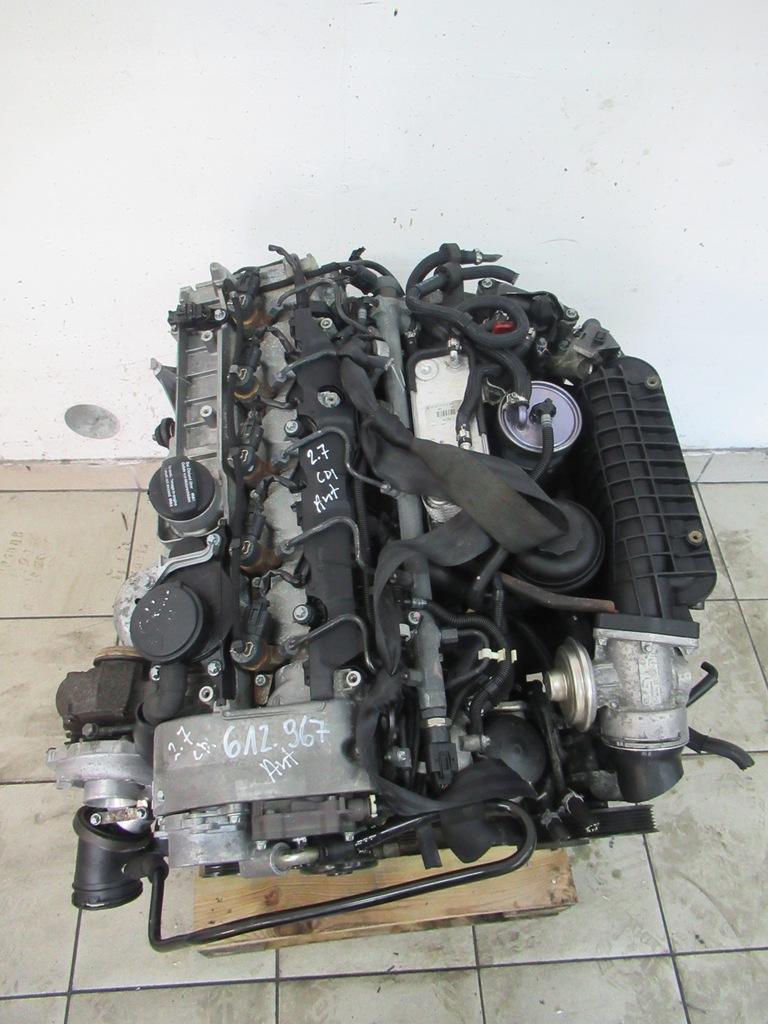 Silnik kompletny W203 W211 Sprinter 2.7 cdi OM612 612.967 - 16882294473 ...