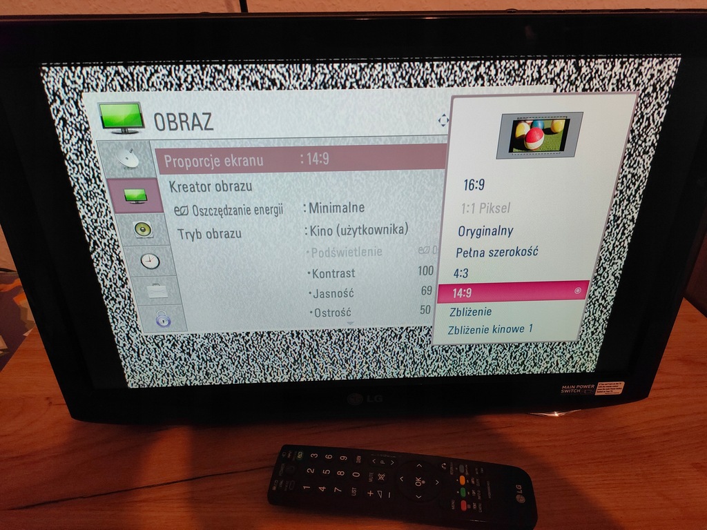 TELEWIZOR LG 19LH201C 19" HD 720P - 14440517003 - oficjalne archiwum Allegro