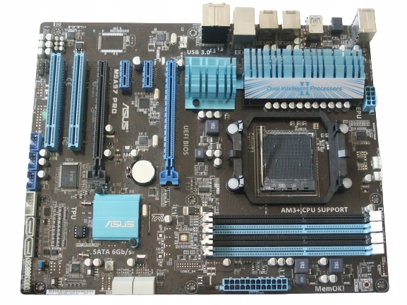 Płyta Główna Asus M5A97 PRO AM3+ / DDR3 / USB 3.0 AMD FX Gwarancja ...