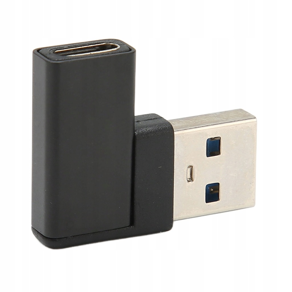 Kątowy adapter USB na USB C 90 stopni Plug and - 13280266009 ...
