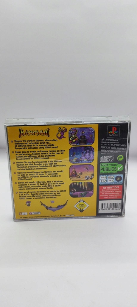 Купить Игра Rayman PSX PS1 Sony PlayStation (PSX): отзывы, фото и ...