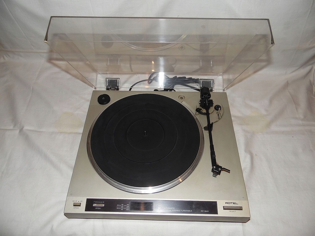 Gramofon Rotel RP 840 Direct Drive 2RC-1 igła RN1 - 13581749296 ...